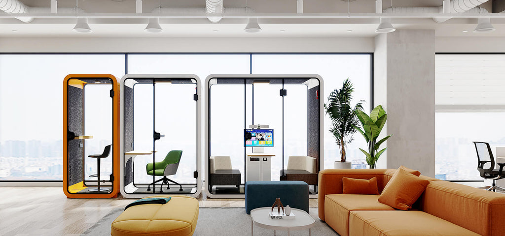 Revolutionize Your Open Plan Office With Meeting Pods | Humble Office