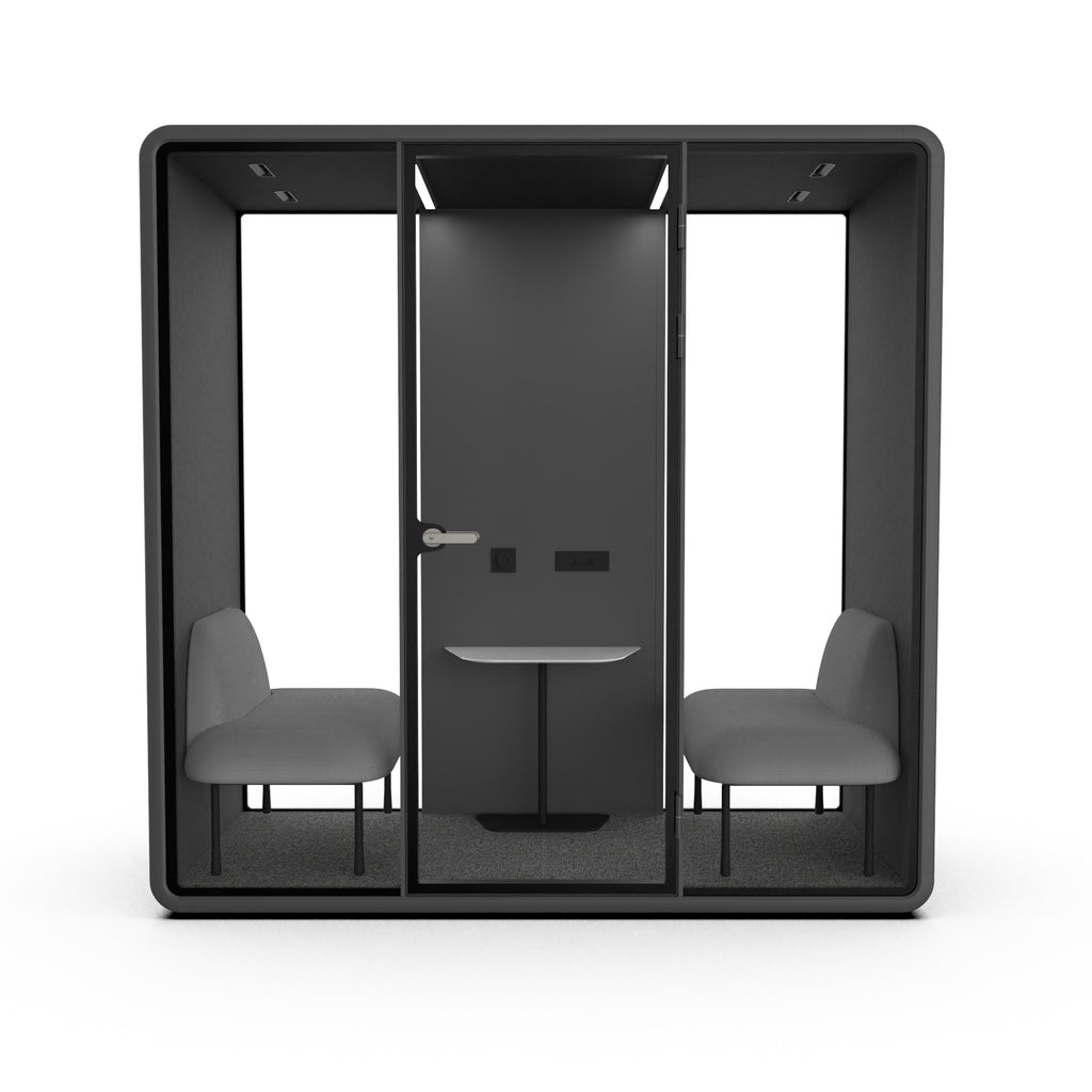 Evolve Slim Large Office Pod - Meet | Rear Utility Panel (2 Person ...