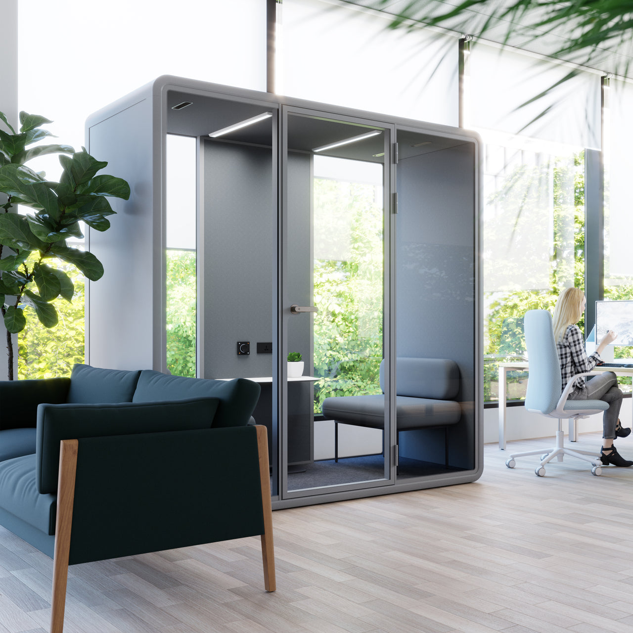 Office Pods Australia | Soundproof Meeting & Phone Booths | Humble Office
